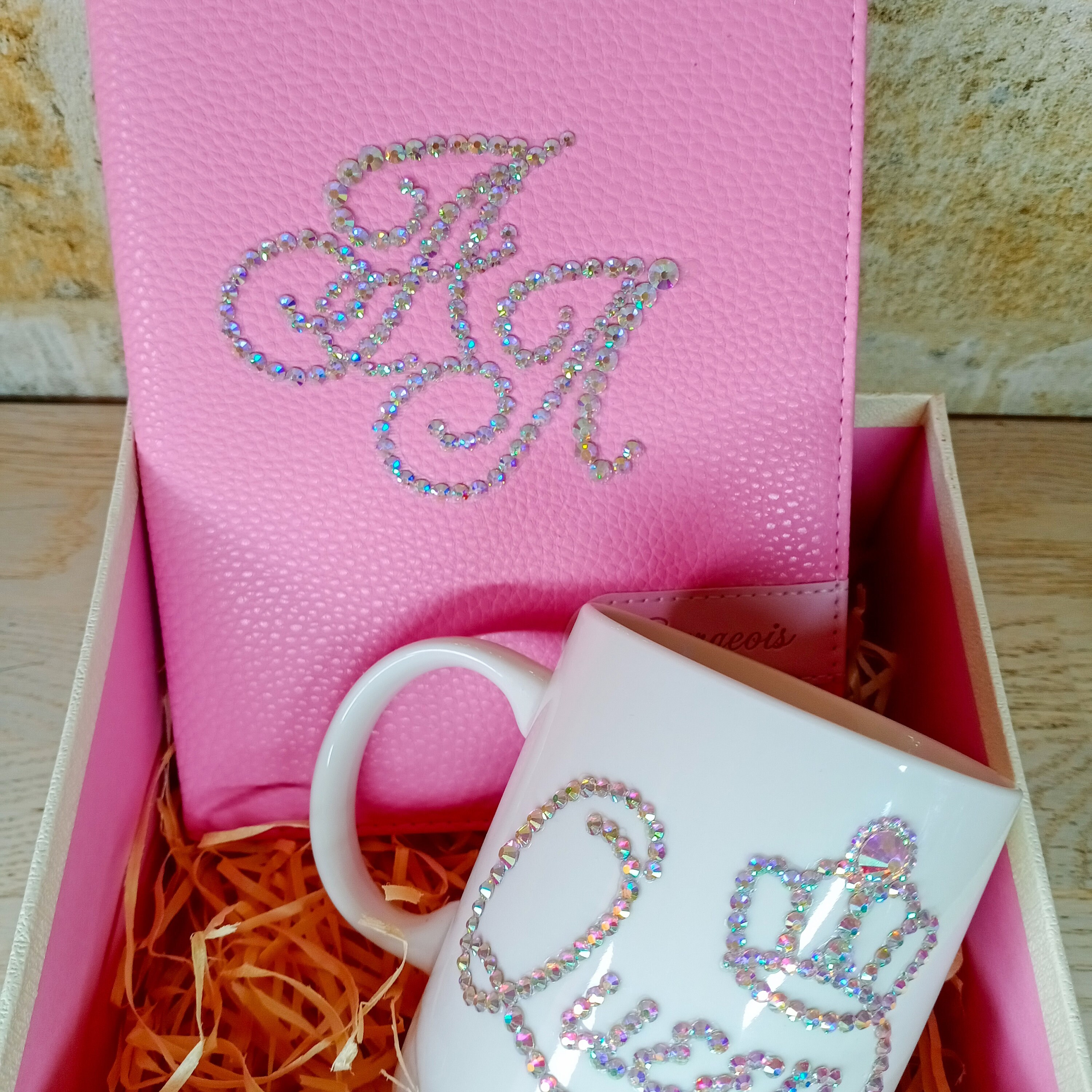 Bedazzled Notebook Rhinestone Notebook Bling Personalized - Etsy