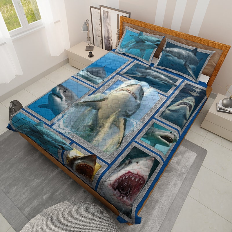 Shark Bedding - Etsy