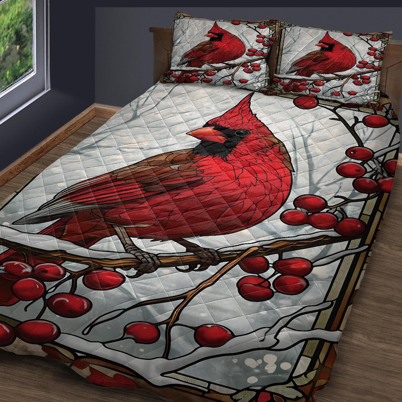 Cardinal Quilt Kit - Etsy