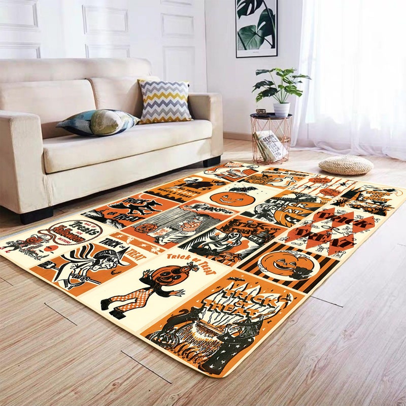 Halloween Rug - Etsy
