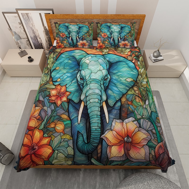 Elephant Bedding - Etsy