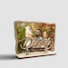 Custom Father's Day Wooden and Acrylic Plaque, Personalized Photo With ...
