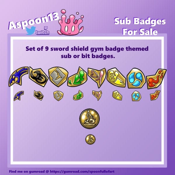 Gym Badges - Etsy