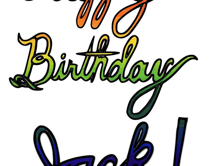 Custom, Personalized happy Birthday Card - Etsy