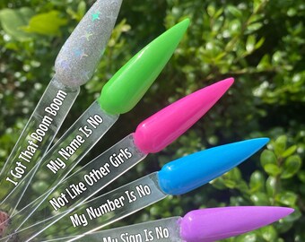 Neon Dip Powder | Etsy