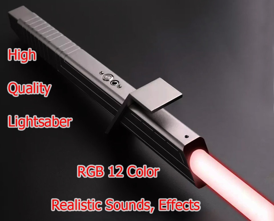 Lightsaber, Saberforge, , Lightsaber Hilt With Blade, Removable PC ...