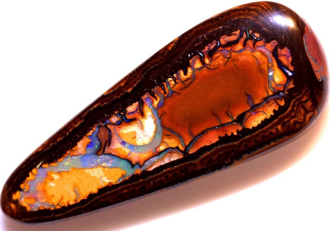 98.10cts Yowah Boulder Opal Polished Stone AOH-5100 - Etsy