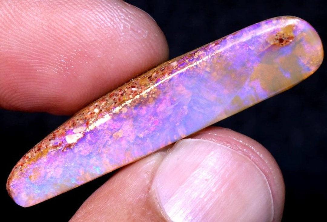Natural Boulder Pipe Opal Faced Rough 20.75cts DO-4976 - Etsy