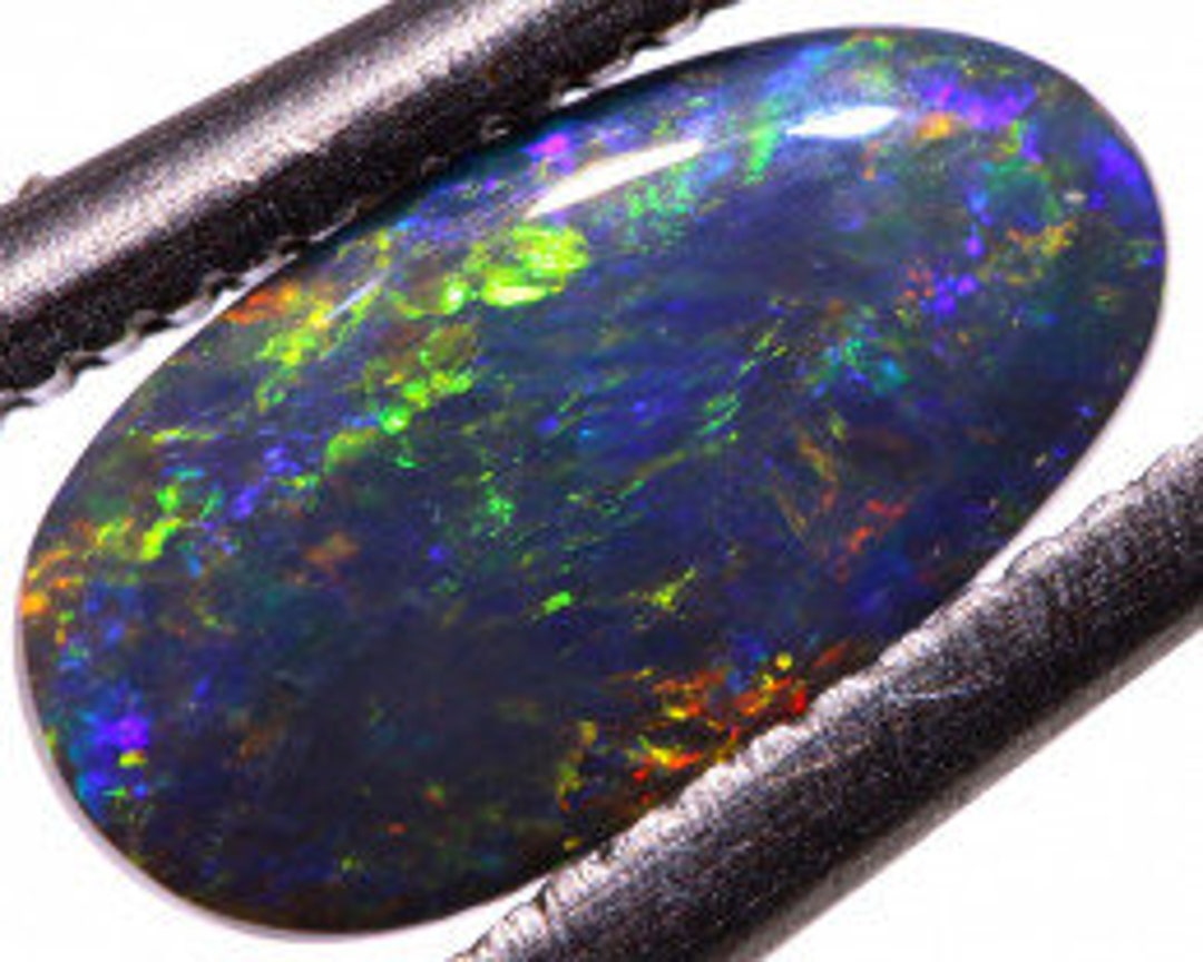Black Opal Lightning Ridge Stone - Etsy