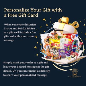 Asian Snack Box Best Value Snack Box Drinks & Full Size Assorted ...