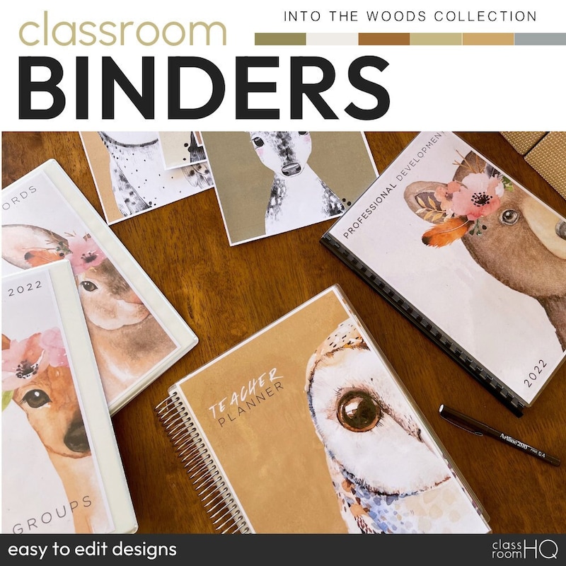 Binder Cover - Etsy