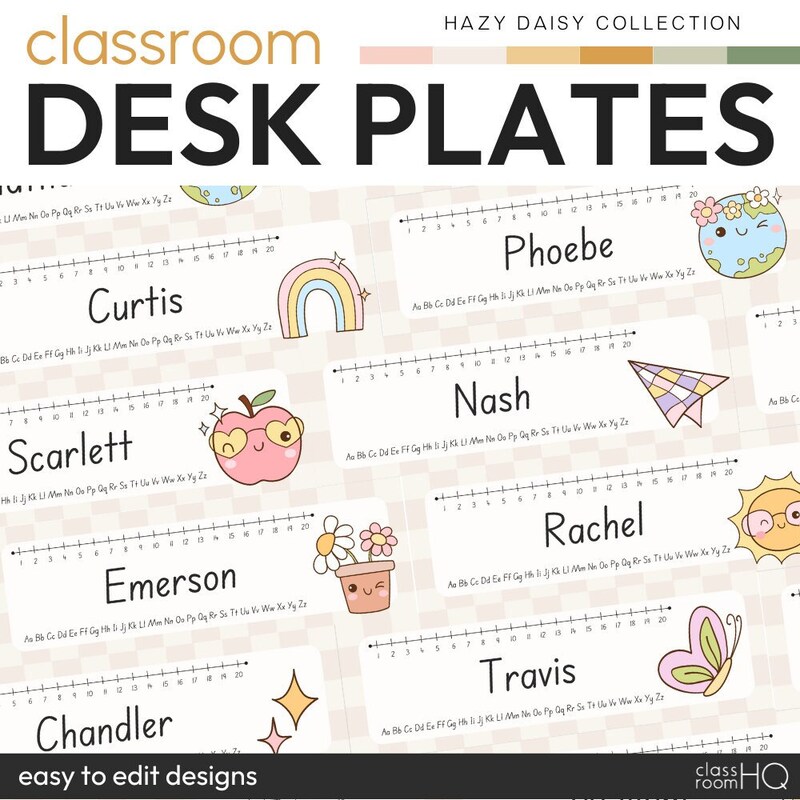 Desk Plate - Etsy