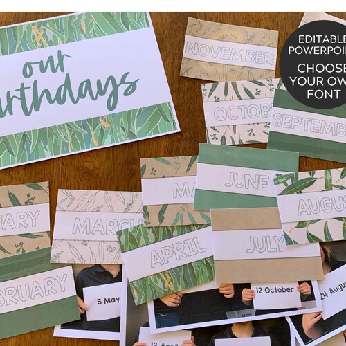 Classroom Birthday Display Birthday Board Classroom - Etsy
