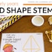 3D Shape STEM Challenge Task Cards - Building 3D Solid Shapes Math ...