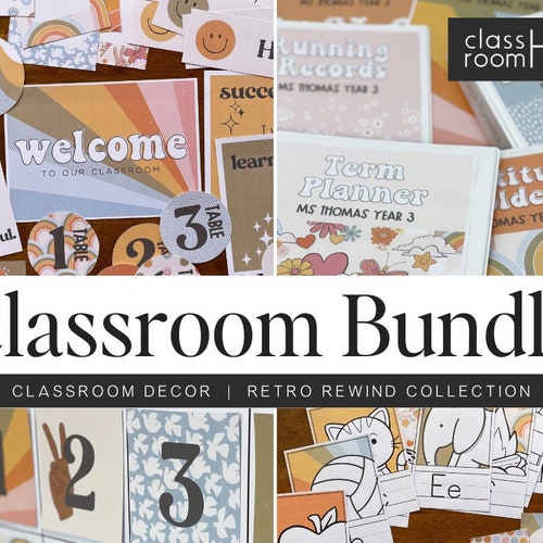 Numbered Desk Decals Removable for Classroom - Etsy