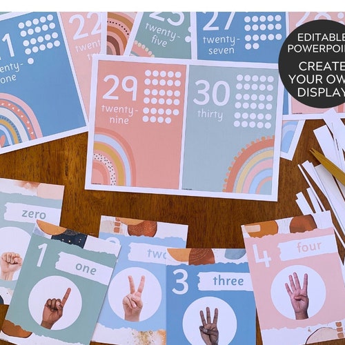 BOHO RAINBOW Alphabet Posters | Etsy