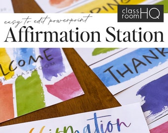 Affirmation Station - Etsy