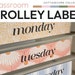 Rainbow Trolley Labels | Kmart / Officeworks / Spotlight Trolley ...
