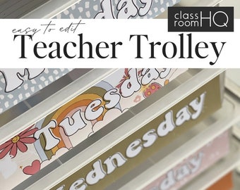 Editable Rolling Cart Labels Sterilite 3 Drawer Labels - Etsy