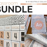 Modern Boho Rustic 2D & 3D Shape Posters | Neutral Classroom Decor ...