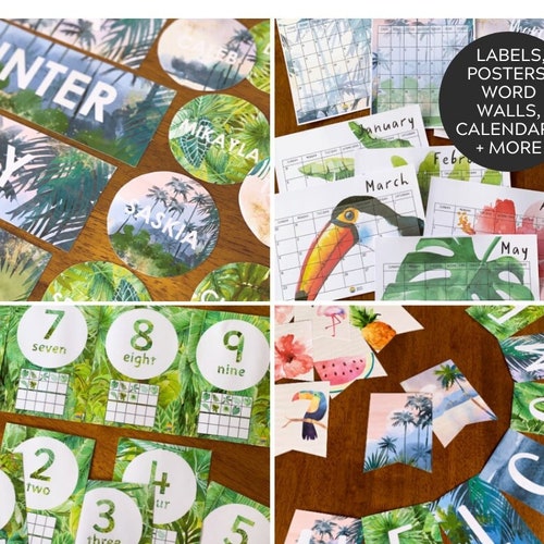 Modern Farmhouse Classroom Decor Bundle Easy Classroom - Etsy