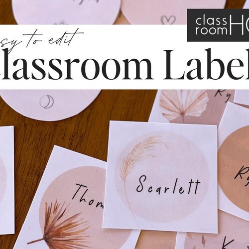 BOHO OASIS Classroom Door Bulletin Board Display Pack - Etsy Canada