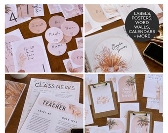 Boho Classroom Decor - Etsy