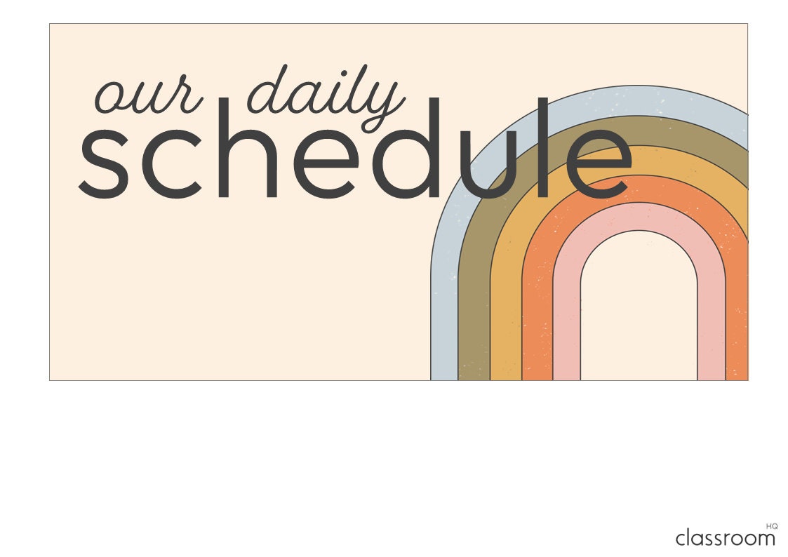 RETRO REWIND Classroom Timetable Pack Retro Classroom Decor - Etsy UK