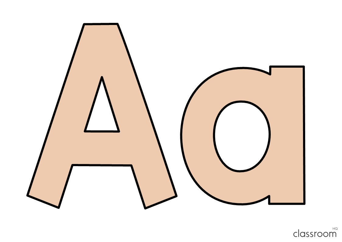 Modern Neutral Bulletin Board Letters Editable Lettering Pack B+W ...