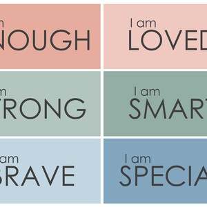 BOHO RAINBOW Affirmation Station Pack - Etsy