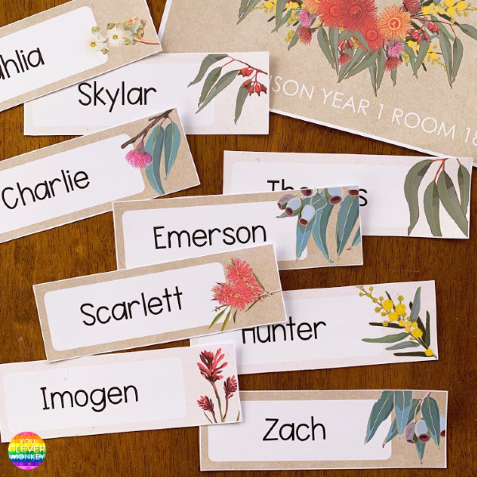 AUSSIE FLORA Classroom Decor BUNDLE | Etsy