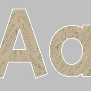 AUSSIE FLORA Bulletin Board Lettering Pack - Etsy