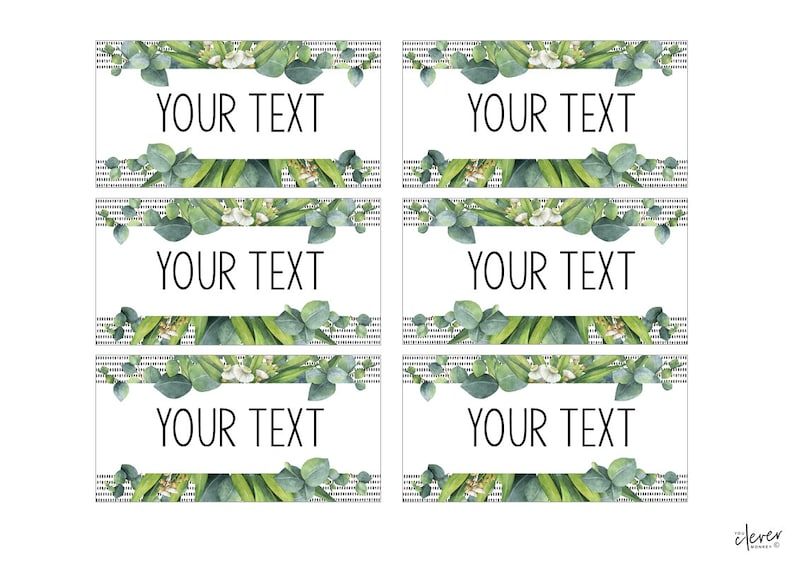 GUM LEAF Teacher Toolbox Eucalyptus Class Theme - Etsy