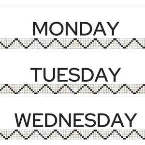 Botanical Greenery Theme Classroom Decor Editable Flip Calendar ...