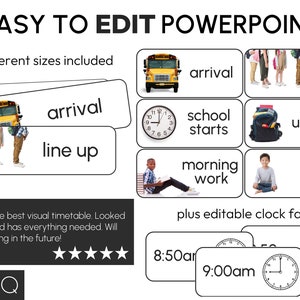 Daily Classroom Visual Timetable | Class Schedule Cards - Etsy