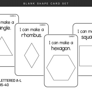 2D Shape Pattern Block STEM Challenge Cards - Etsy