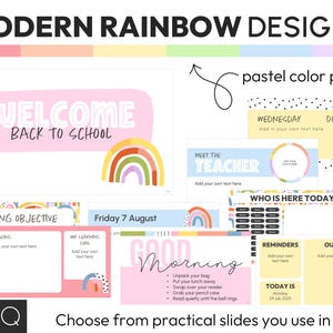 Editable Daily Classroom Slides With Timers for Classroom Management ...