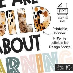 Wild Animal Zoo Theme Editable Class Door Decoration + Bulletin Board ...