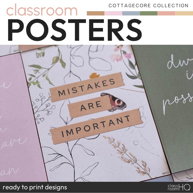 Vintage Cozy Natural Theme Classroom Decor Inspirational Classroom ...