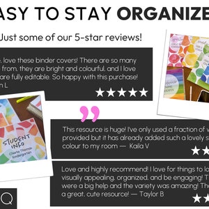 Editable Binder Covers + Student Book Covers Pack | WATERCOLOR PAINT ...