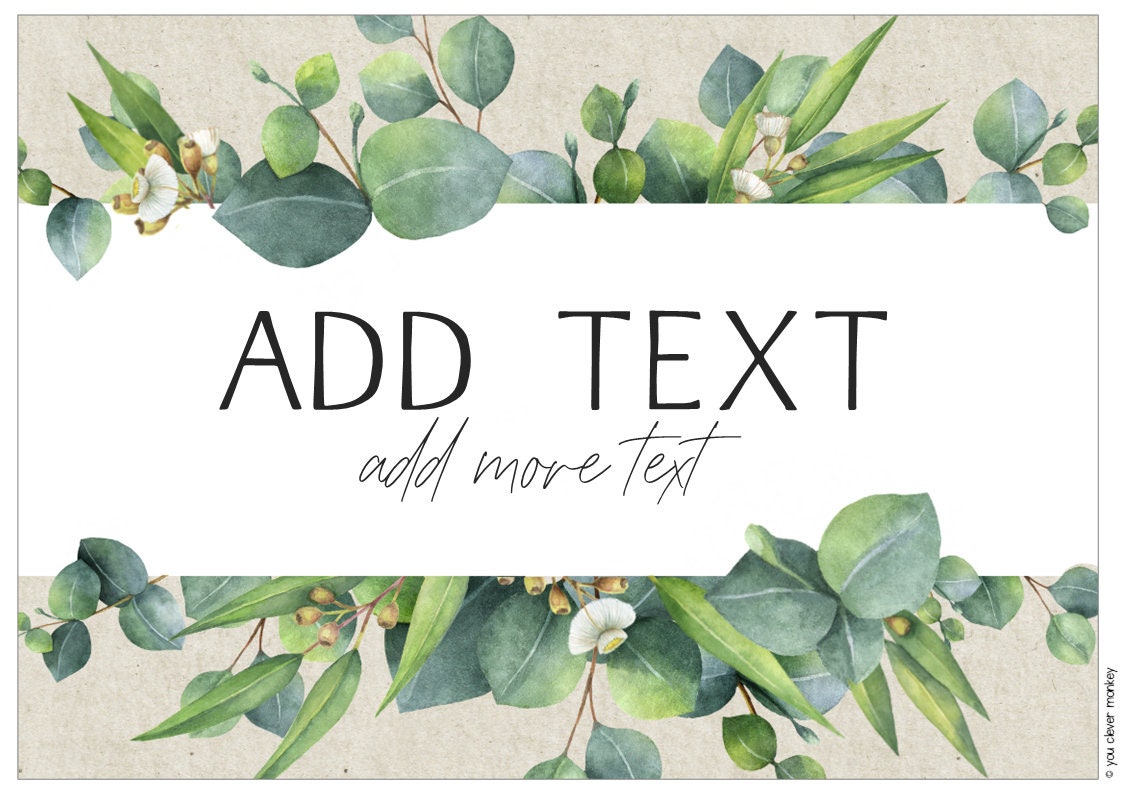 GUM LEAF Classroom Labels Signs Pack - Etsy Australia