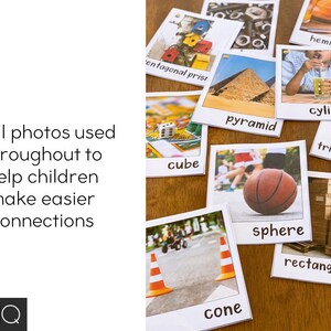 Non Fiction 3D Shape Posters With Real Life Photos - Etsy