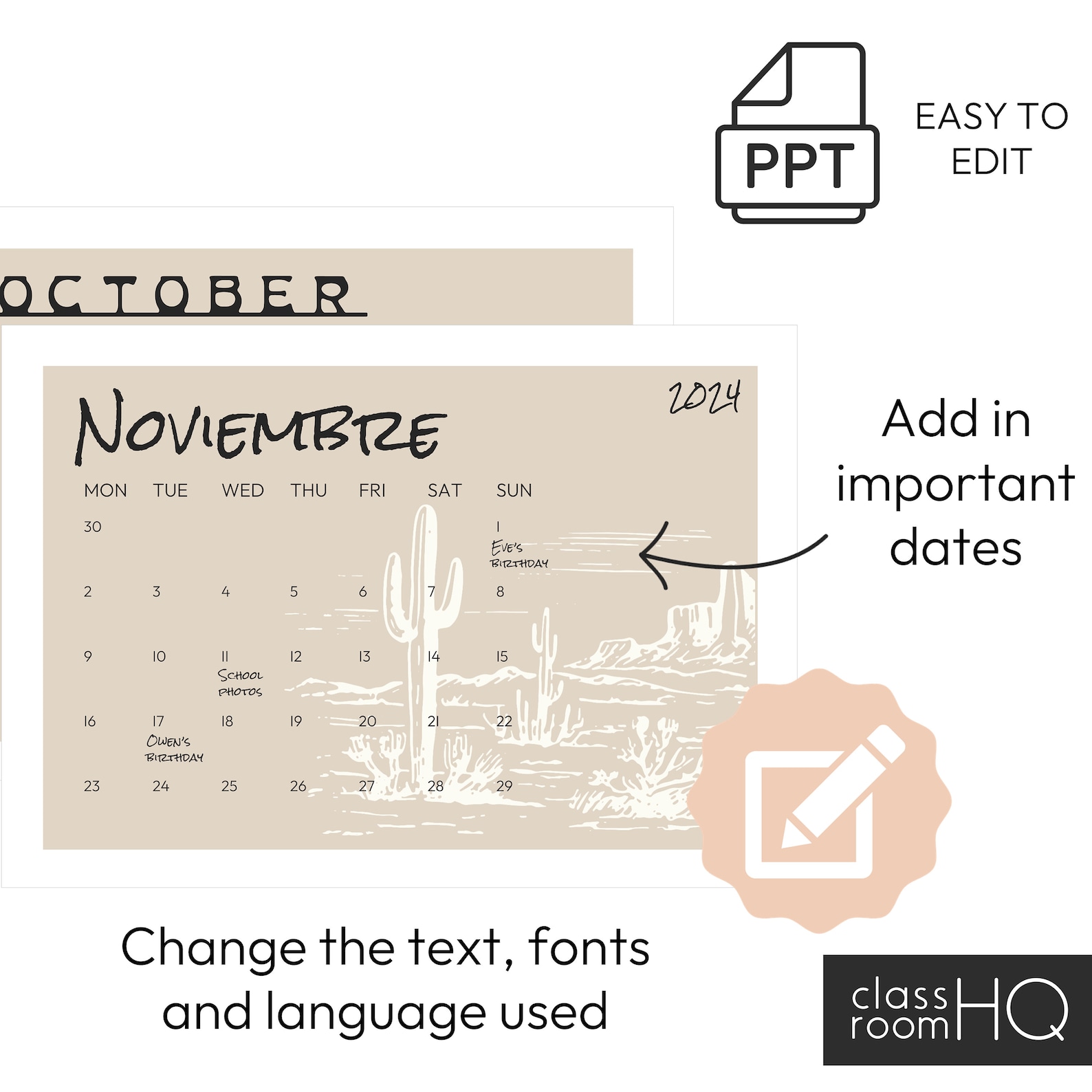 Vintage South Western Rustic Boho Theme Classroom Decor Simple 1-month ...