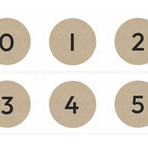 Eucalyptus Australian Theme Editable Number Lines GUM LEAF Classroom ...