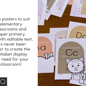 Groovy Vintage Retro Theme Classroom Decor Alphabet Posters | SUNDAZED ...
