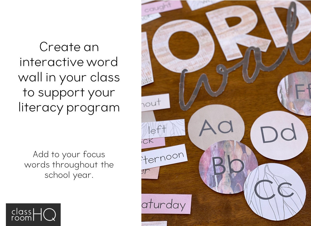 MODERN AUSSIE Word Wall + Headers Pack | Australian Themed Classroom ...