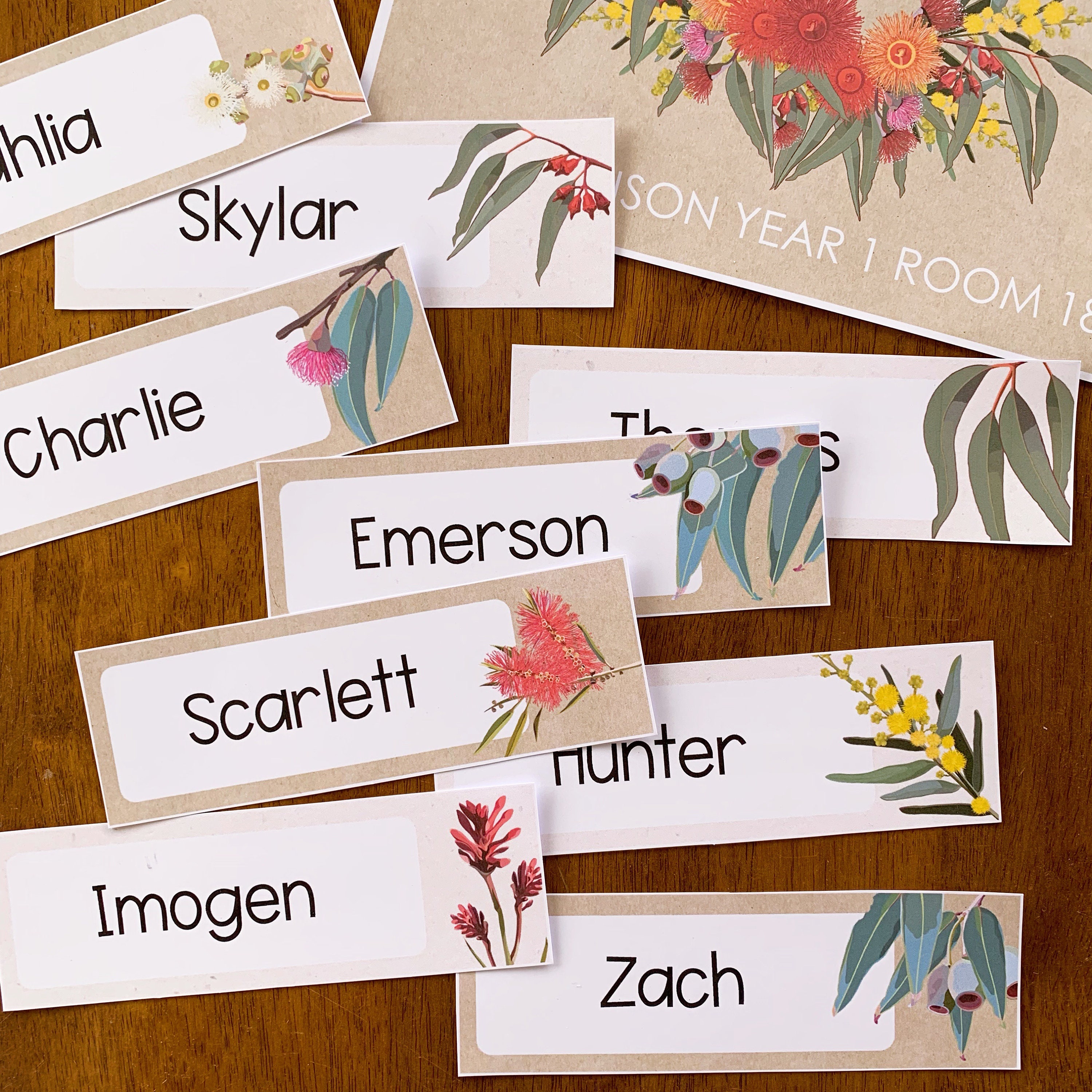 AUSSIE FLORA Classroom Decor BUNDLE - Etsy Australia