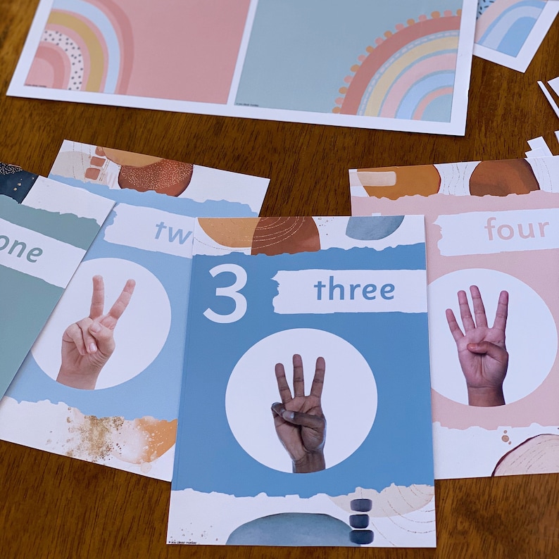 Modern BOHO RAINBOW Classroom Decor Complete Bundle - Etsy