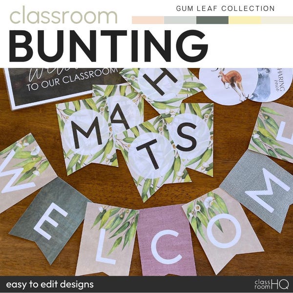 Bunting Decor - Etsy