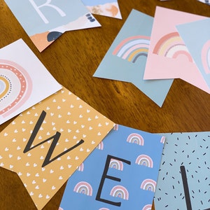 Modern BOHO RAINBOW Classroom Decor Complete Bundle - Etsy